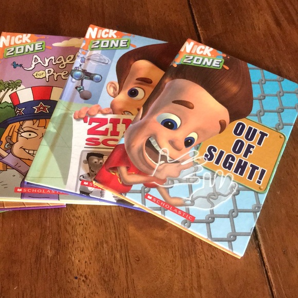 Nickelodeon | Other | Set Of 9 Hardcover Books From Nick Zone Euc ...